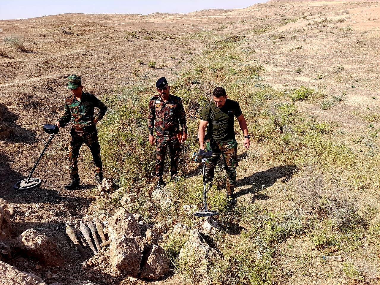 إبطال مفعول 6 صواريخ (RBG7) في محيط حقول القيارة النفطية – مجموعة ...